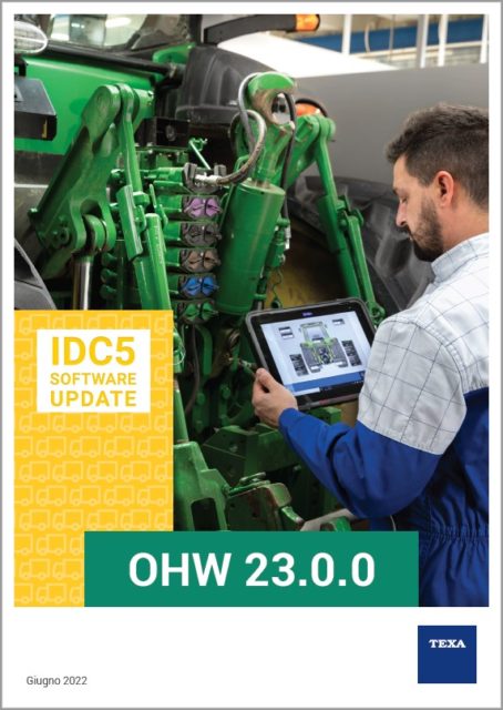 MISE A JOUR LOGICIEL IDC5 OHW 23 - TEXA